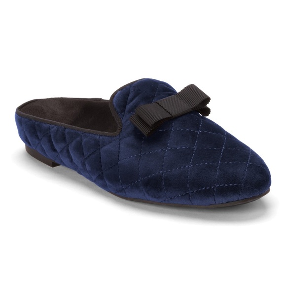 Vionic | Shoes | New Vionic Eloise Snug Navy Loafers Slippers Womens Sz ...